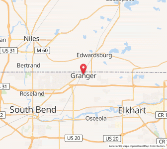 Granger, IN Sunrise and Sunset Times