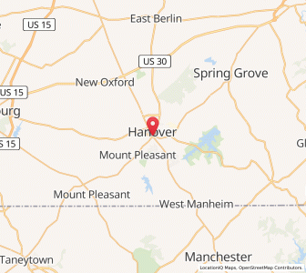 Hanover, PA Sunrise and Sunset Times