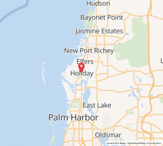 Holiday, FL Sunrise and Sunset Times