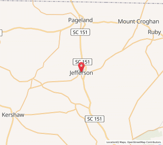 Jefferson, SC Sunrise and Sunset Times