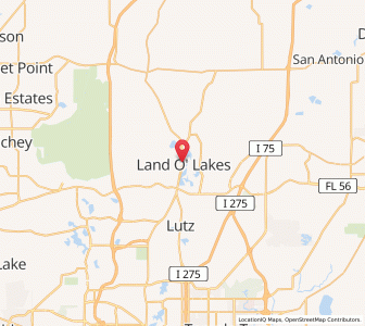 Land O' Lakes, FL Sunrise and Sunset Times