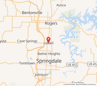 Lowell, AR Sunrise and Sunset Times