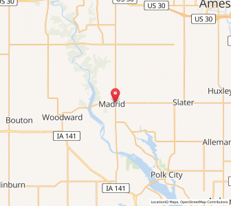 Madrid, IA Sunrise and Sunset Times