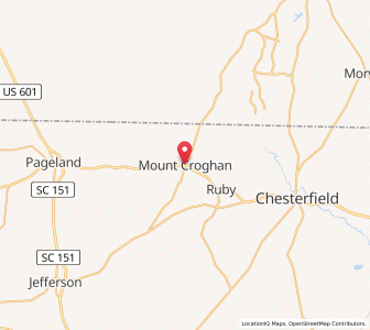 Mount Croghan, SC Sunrise and Sunset Times