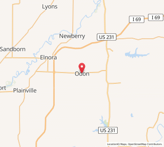 Odon, IN Sunrise and Sunset Times