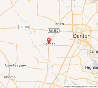 Ponder, TX Sunrise and Sunset Times