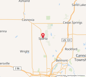 Sparta, MI Sunrise and Sunset Times