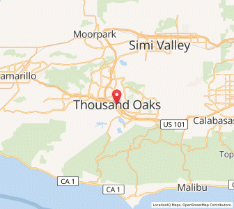 Thousand Oaks, CA Sunrise and Sunset Times
