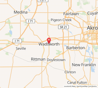 Wadsworth, OH Sunrise and Sunset Times