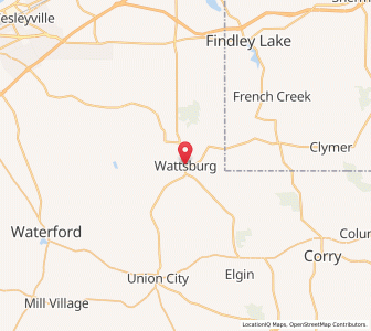Wattsburg, PA Sunrise and Sunset Times
