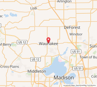 Waunakee, WI Sunrise and Sunset Times
