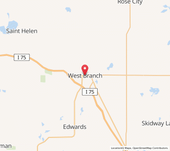 West Branch, MI Sunrise and Sunset Times