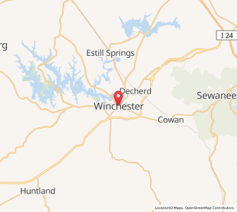 Winchester, TN Sunrise and Sunset Times